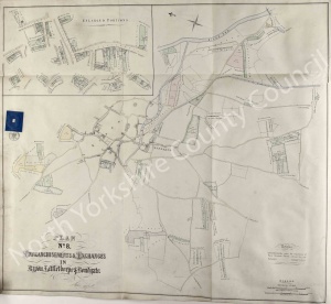 Historic inclosure map of Ripon 1858, Plan 8