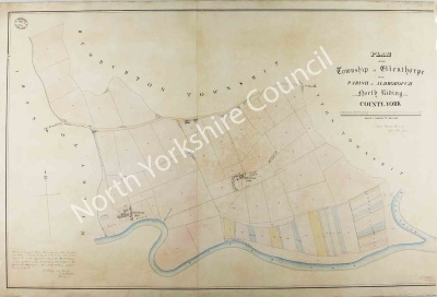 Ellenthorpe Tithe Map 1847