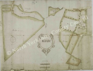 Historic map of Roxby