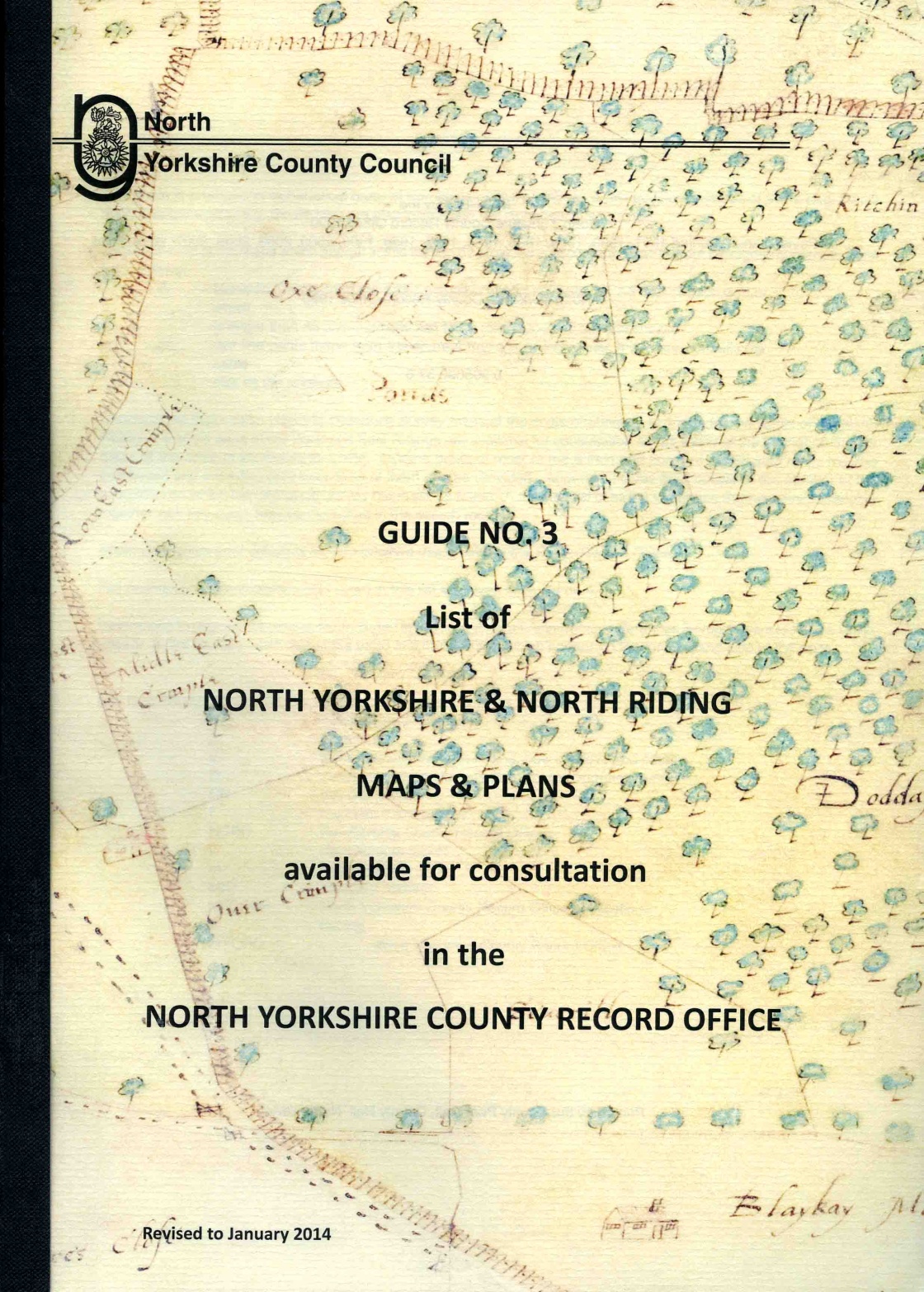 NYCRO Guide Number Three: list of North Yorkshire and North Riding maps ...