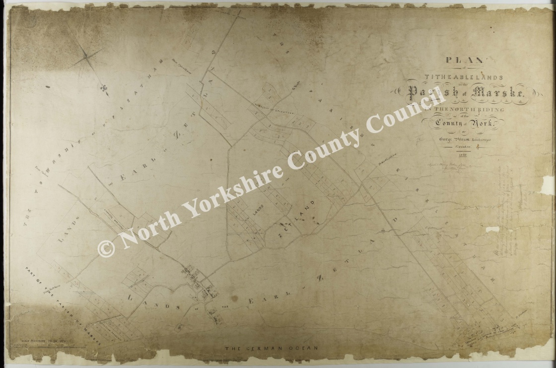 Marske Tithe Map 1846