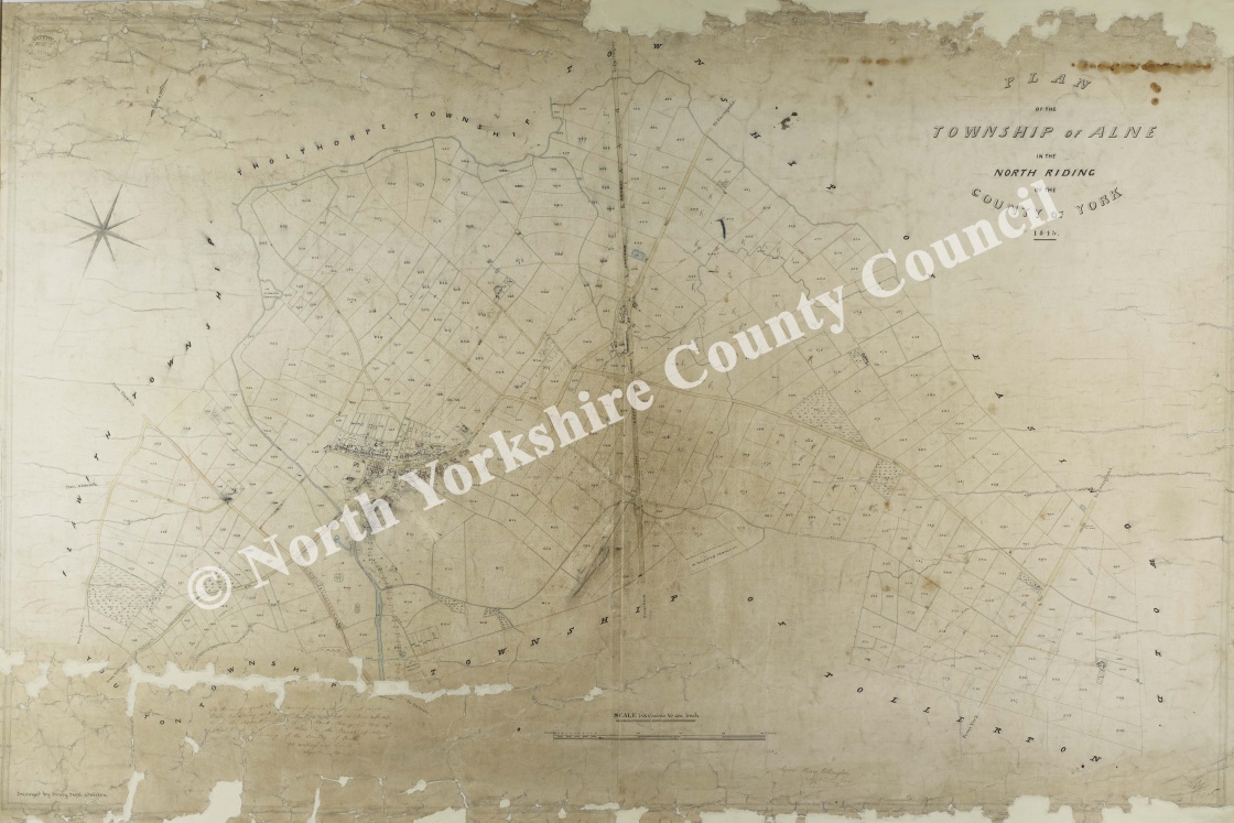 Alne Tithe Map 1843