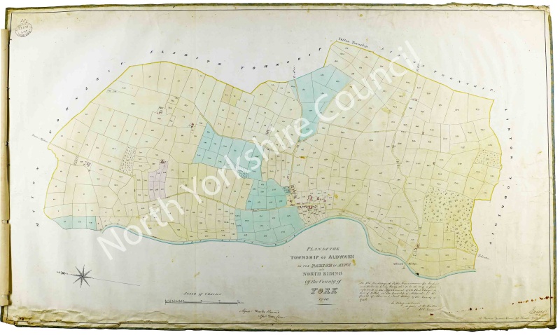 Aldwark Tithe Map 1846