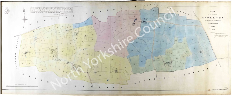 Appleton Tithe Map 1841