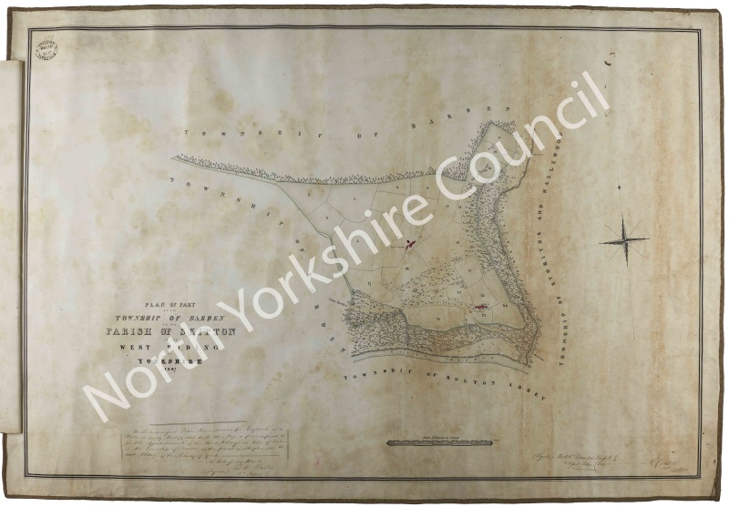 Barden Tithe Map 1847