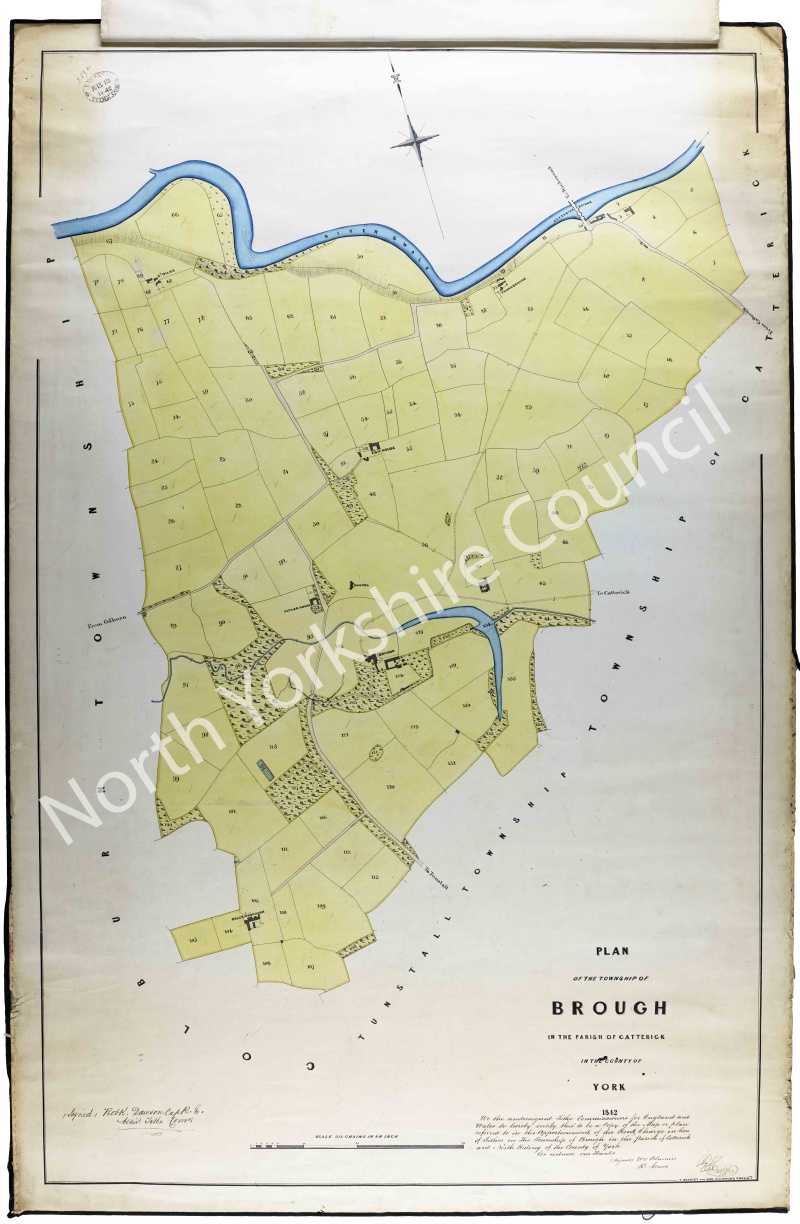 Brough Tithe Map 1842