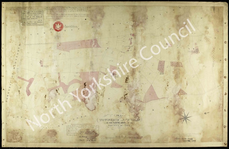 Carkin Tithe Map 1847