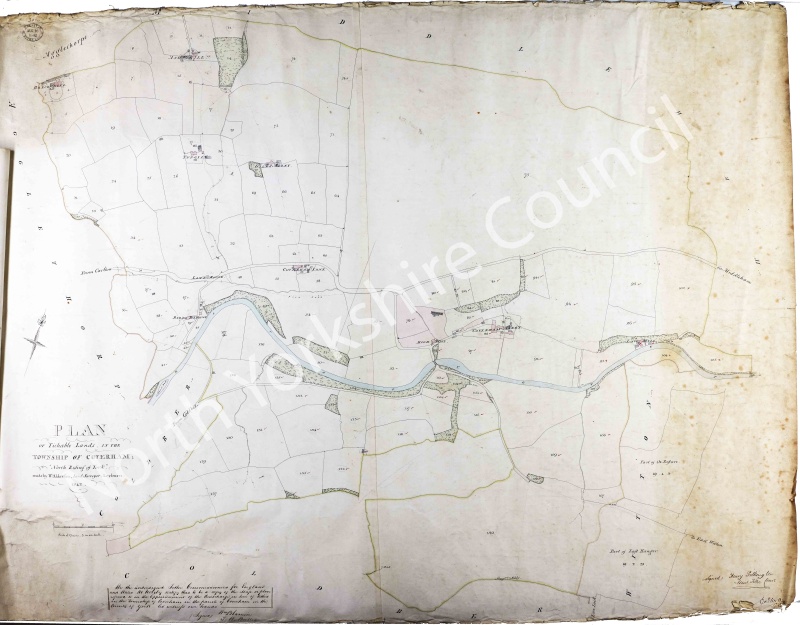 Coverham Tithe Map 1842