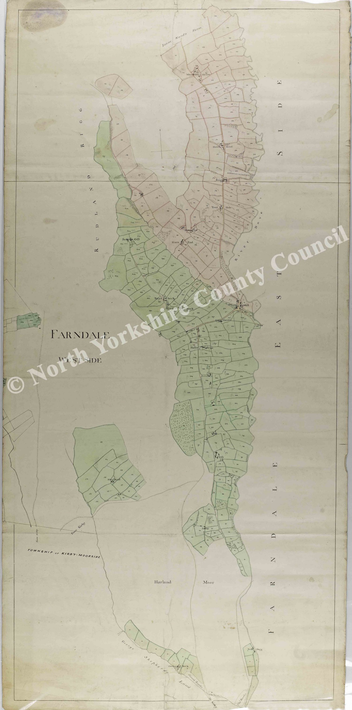 Historic map of Farndale